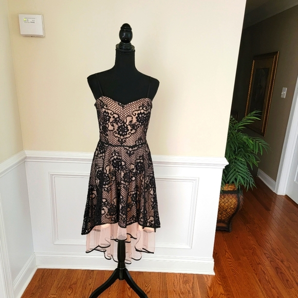 City Studio | Dresses | City Studio Lace High Low Cocktail Dress | Poshmark